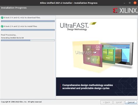 Why Does Vivado 20212 Get Stuck Installing When It Reaches The Final