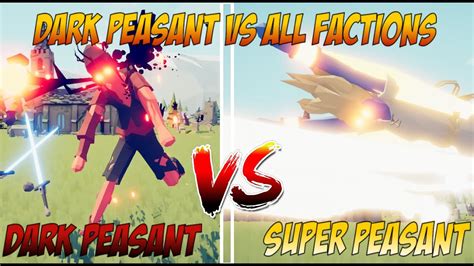Dark Peasant Vs All Factions Custom Factions Youtube