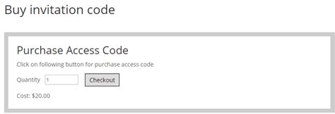 wordpress invitation code use case how to sell an invitation code
