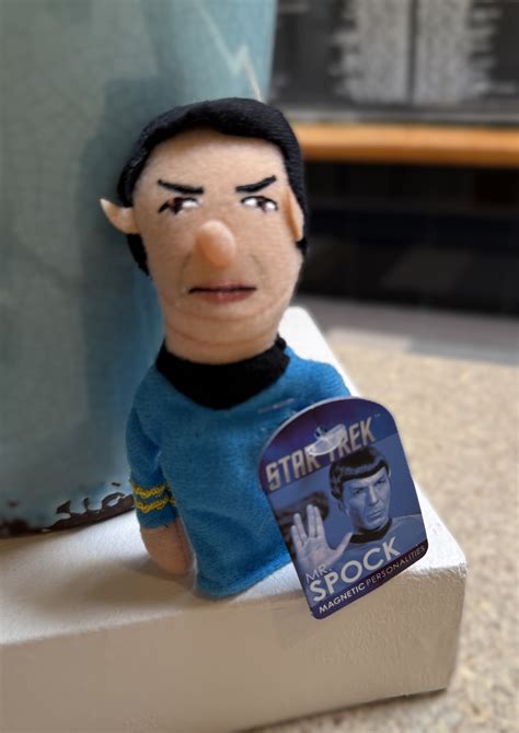 Star Trek Spock Finger Puppet Red Deer Museum Art Gallery