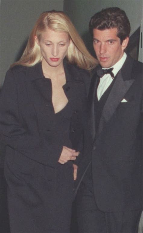 Carolyn Bessette Kennedy And Jfk Jr Exiting Their Loft To Attend The 30th