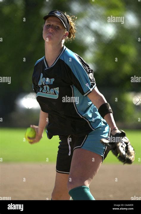 Deer Valley High Schools Danielle Holt Winds Up For A Pitch Against Carondelet High School At