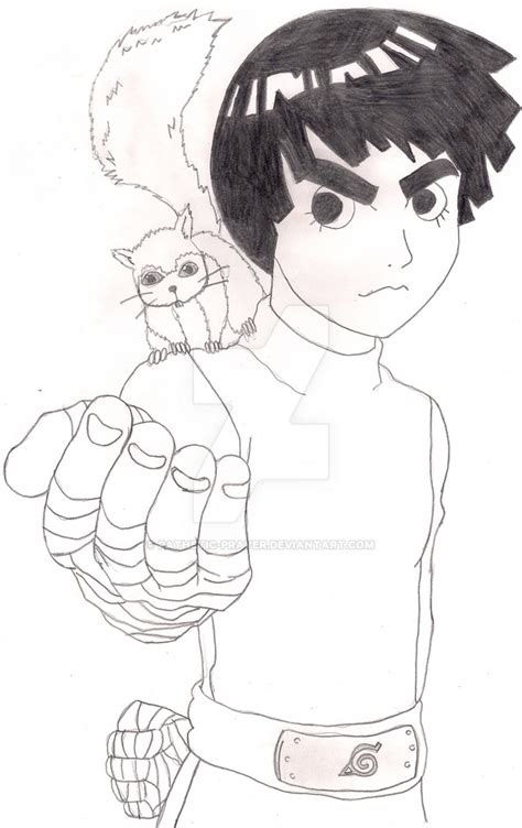 Rock Lee Drawing At Explore Collection Of Rock Lee