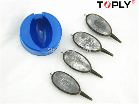 Weighted Method Feeders Flat In Line Set With Easy Release Bait Mould