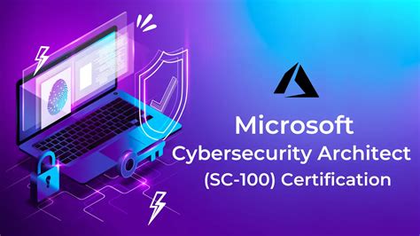 Sc 100 Microsoft Cybersecurity Architect