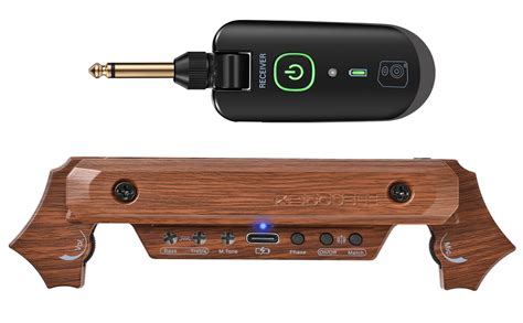 Amazon Wireless Acoustic Guitar Pickup Rechargable Magnetic And