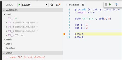 Debug Support · Issue 65 · Pragmagicvscode Nim · Github