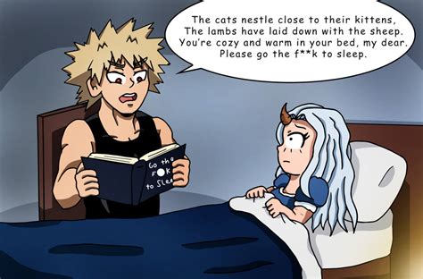 Bakugou And Eri Go The Fk To Sleep By Edcom02 On Deviantart