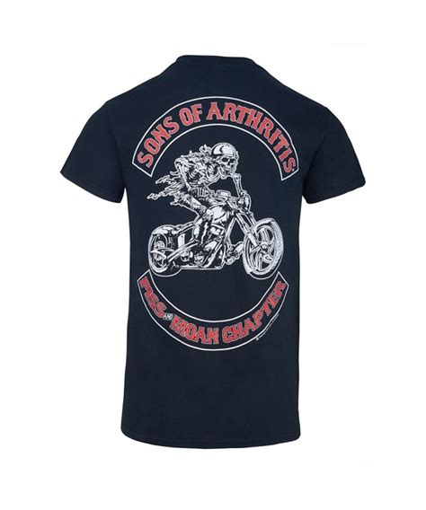 Piss And Moan Chapter Biker T Shirt Black Cm12d4hla69