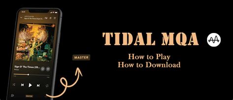 Guides To Play And Download Tidal Mqa Tunelf
