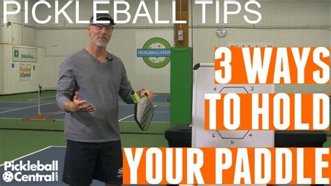 How To Hold Pickleball Paddle