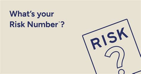 Do You Know Your Risk Number It May Surprise You Find Out By Taking Our… Dionicio Trevino