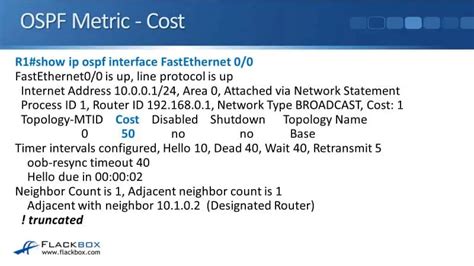 Cisco Ospf Cost Metric Flackbox