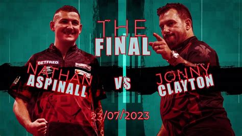 World Matchplay Darts Jonny Clayton Wins Thrilling Contest To Set Up