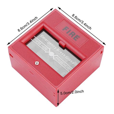 Emergency Exit Fire Alarm Button Release Security Grandado