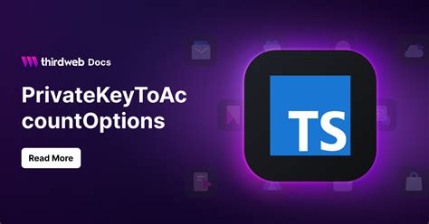 Privatekeytoaccountoptions Typescript Sdk