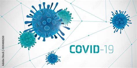 Virus Illustration Stock Vector Adobe Stock