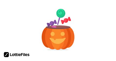 Free Halloween Pumpkin Candy Animation By Md Abdur Rahim Lottiefiles