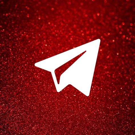 icon red apps telegram Иконки Стикер арт Приложения