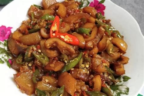 Resep Mudah Oseng Kikil Pedas Yang Enak Dan Gurih Untuk Hidangan Lauk Makan Siang Keluarga