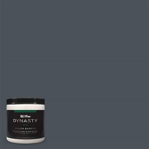 BEHR DYNASTY 8 Oz PPU25 22 Chimney Semi Gloss Enamel Stain Blocking
