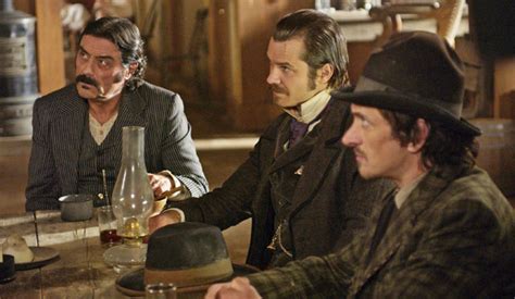 ‘deadwood Movie Cast Photos Ian Mcshane Timothy Olyphant 10 More
