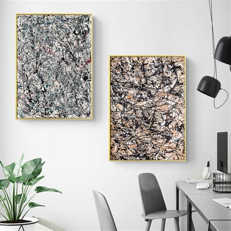 Wall Art Abstract Line 2 Sets Canvas Prints Poster Prints Art