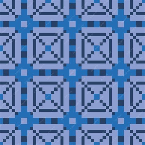 Premium Vector Seamless Pixel Patern Abstarct Colorful