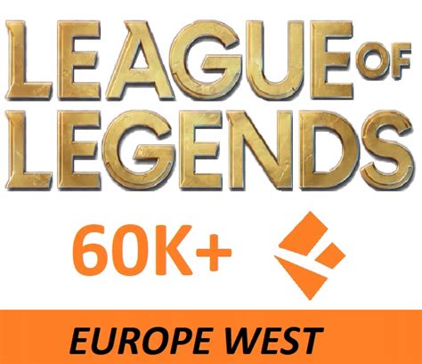 League Of Legends Lol Konto Smurf Euw 60k Be 12576497081 Oficjalne