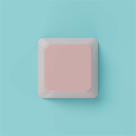 premium photo blue and pink color keyboard input button on background