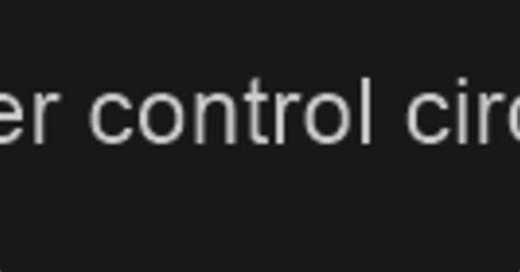 Borrow Power Control Circuits Manual Imgur