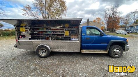 GMC Sierra Pickup Lunch Serving Canteen Style Food Truck For Sale In Connecticut