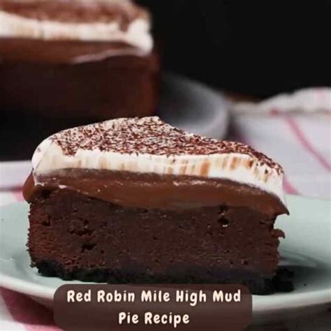 Red Robin Mile High Mud Pie Recipe Yumy Recipe