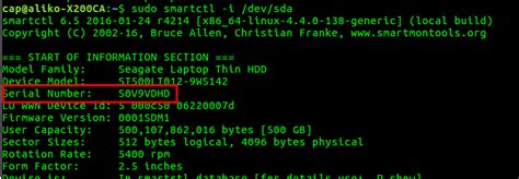 How To Check Serial Number In Linux Desksandwich9