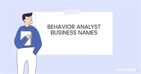 75 Unique Creative Catchy Behavior Analyst Business Names Business