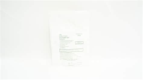 3m Tegaderm 3582 Lsl Sterile Iv Start Kit