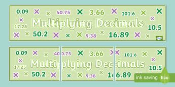 Calculating With Decimals Decimals KS2 Maths Twinkl
