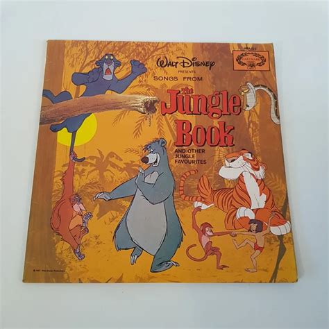 Walt Disneys The Jungle Book Original Soundtrack 12 Inch Vinyl Lp