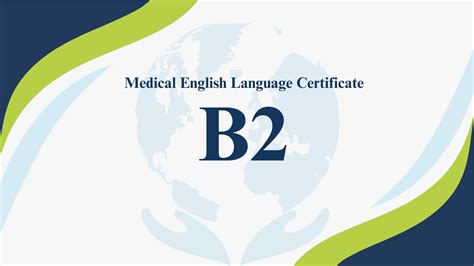 Medical English B2 Certification Banfields Professional Medical English