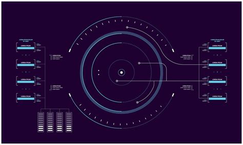 Premium Vector Sci Fi Hud Interface Templet Design