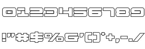 Strikelord Outline Font FFonts Net