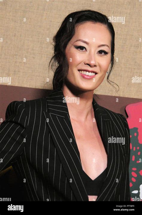 Los Angeles Usa 10th Oct 2018 Actress Olivia Cheng Attends The Los Angeles Premiere Of Hbo