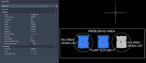 Solved Some Time Hatch With No Area Why Autodesk Community
