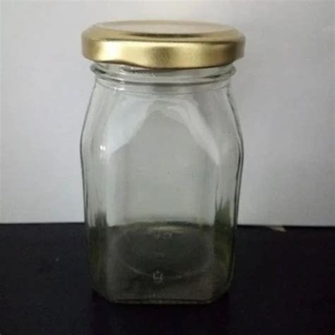 Ml Square Glass Honey Jar At Rs Piece Near Mehandi Palace Ludhiana ID
