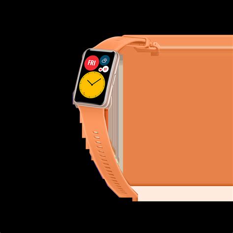 New Huawei Watch Fit Stia B09 Orange Giyilebilir Teknoloji Fiyatını
