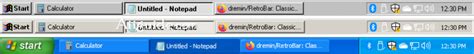 Retrobar Classic Taskbar Themes For Modern Versions O