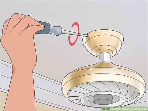 How To Install A Ceiling Fan With Pictures WikiHow