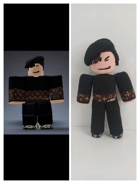 Crochet Roblox Avatar Your Roblox Character Custom Roblox Avatar T For Roblox Lovers T