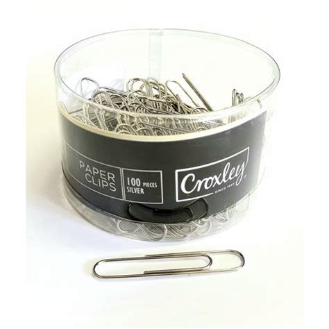 Croxley Paper Clips 50mm 100 Pieces Missmossies