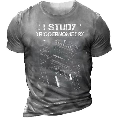 Mens Letter Graphic Prints T Shirt Graphic Tee Short Sleeve T Shirt 3d